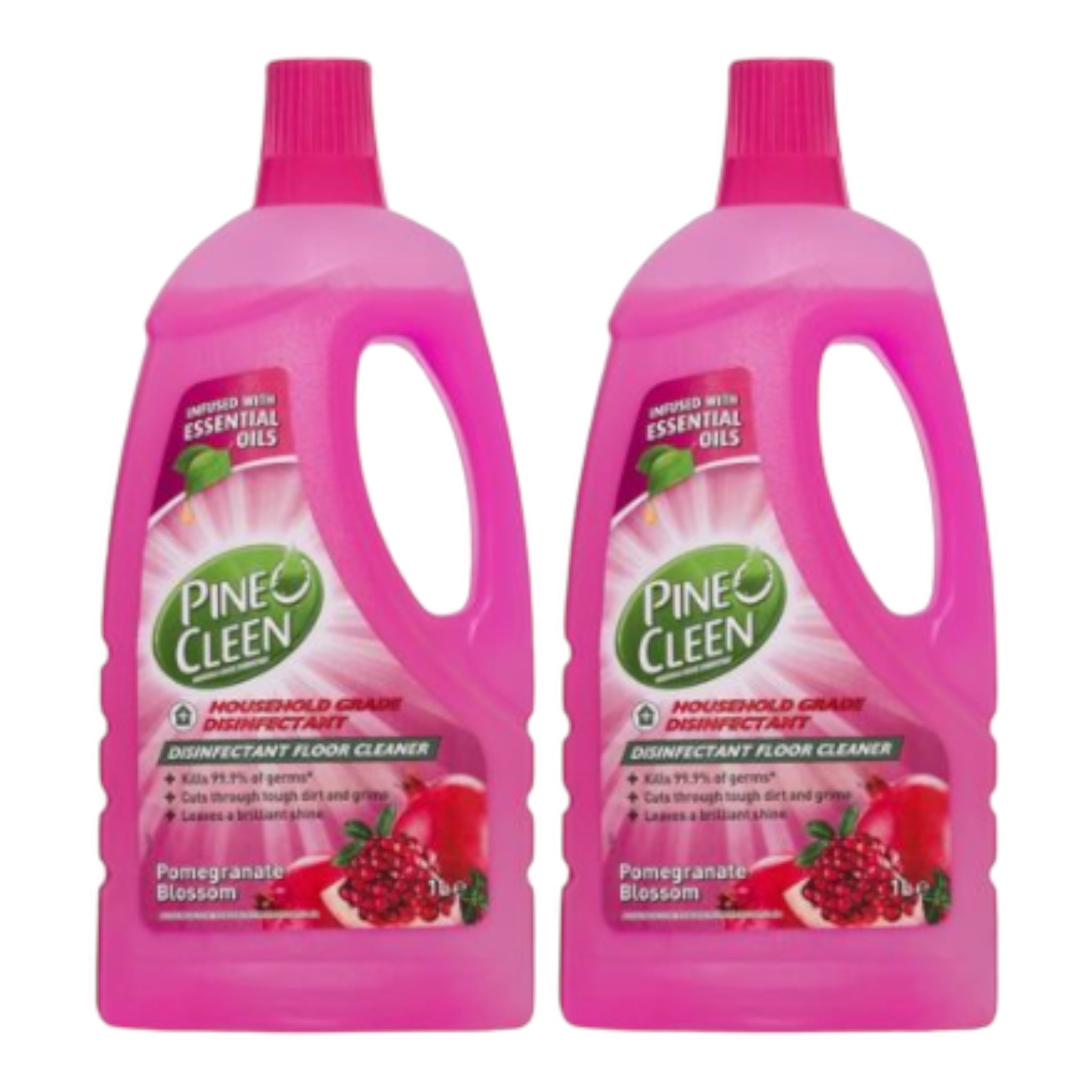 2 Pack Pine O Cleen Disinfectant Floor Cleaner Pomegranate 1l – Brands ...